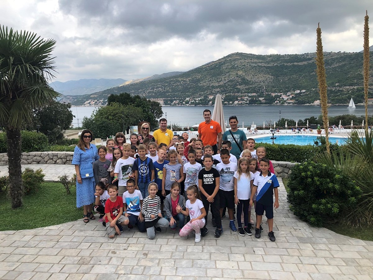 Učenici Osnovne škole Lapad u posjeti hotelu Valamar Club Dubrovnik ...